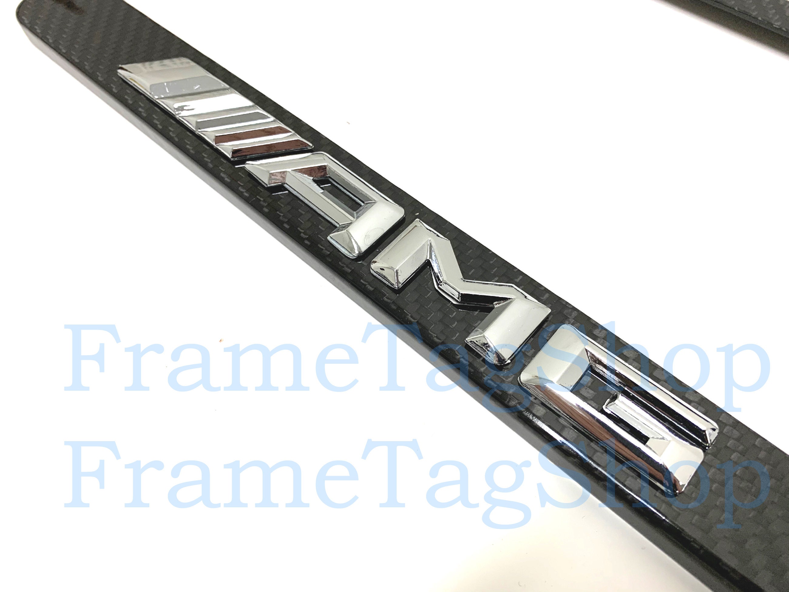 1x ///AMG 3D Emblem Badge Real 3K Twillweave Real Carbon Fiber - Etsy