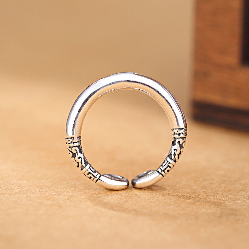 Silver Monkey King Spell Promise Rings Sun Wukong's Ring - Etsy