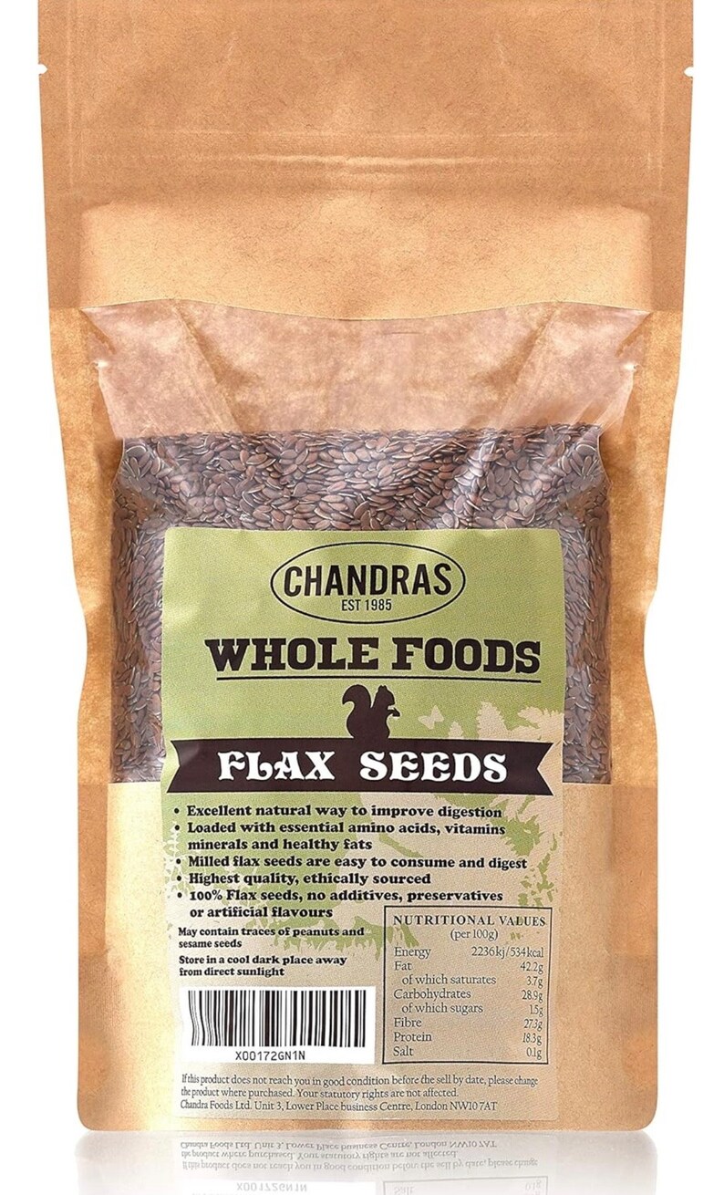 100% Flax Seeds 1kg - High Fibre Vitamins Omega 3 - Etsy