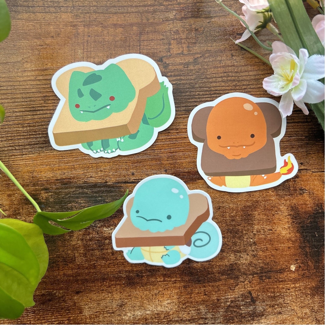 Kanto Poké-toast 3 Weather UV & Water Resistant - Etsy