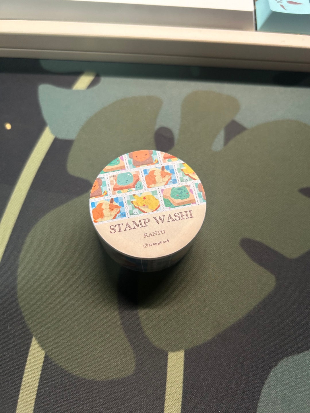 Stamp Washi Poke Toast and Mins - Etsy
