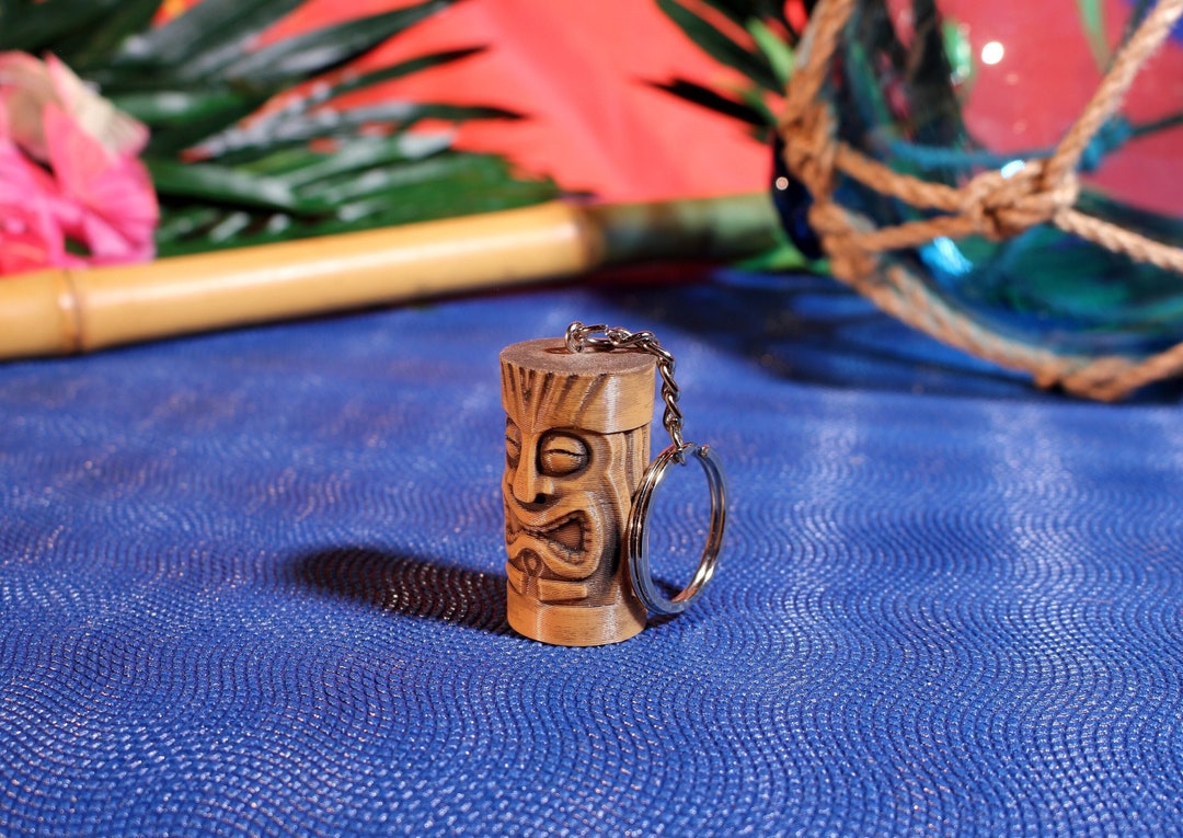Tiki Keychain Collectible - Etsy