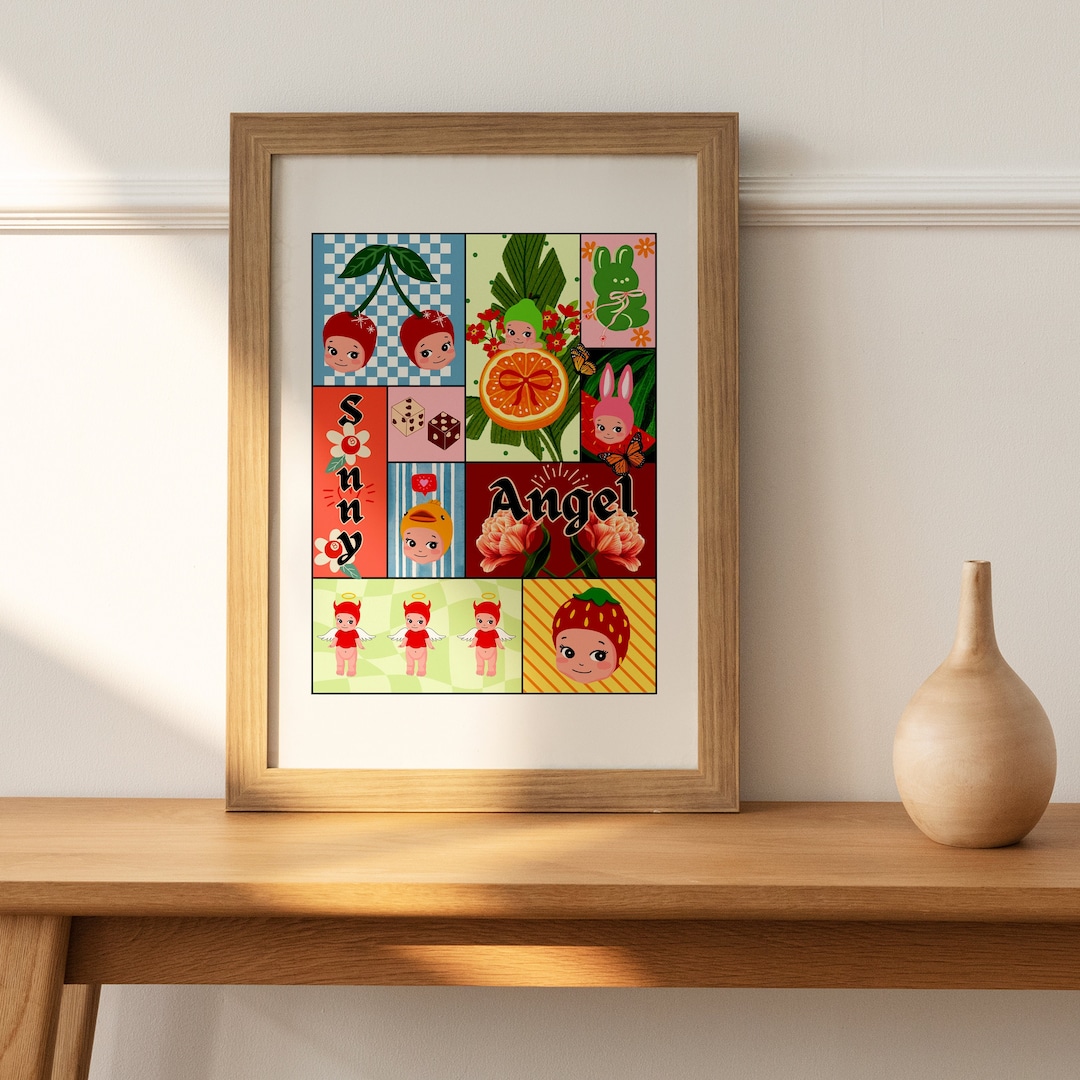 Sonny Angel Wall Art, Cute Sonny Angel Poster, Sonny Angel Art Print ...