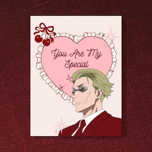 Gojo Satoru Valentines Card, Nanami, Geto, Choso, Greeting Card for ...