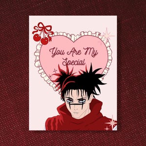 Gojo Satoru Valentines Card, Nanami, Geto, Choso, Greeting Card for ...