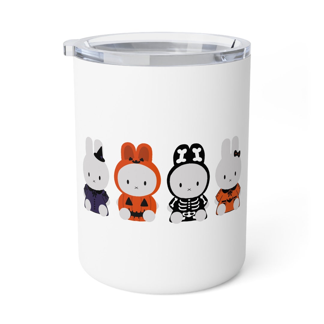 Cute Miffy Mug, Cute Miffy Halloween, Miffy Halloween Insulated Coffee ...