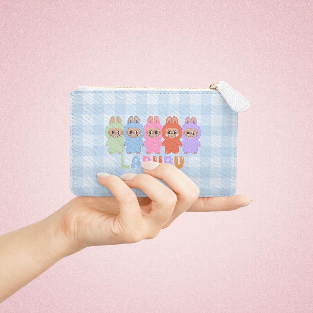 Labubu Mini Clutch Bag, Labubu Wallet, Labubu Macaron Wallet - Etsy