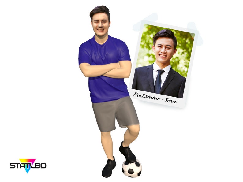 Personalized Realistic Miniature 3D Selfie Figurine | Statues From ...