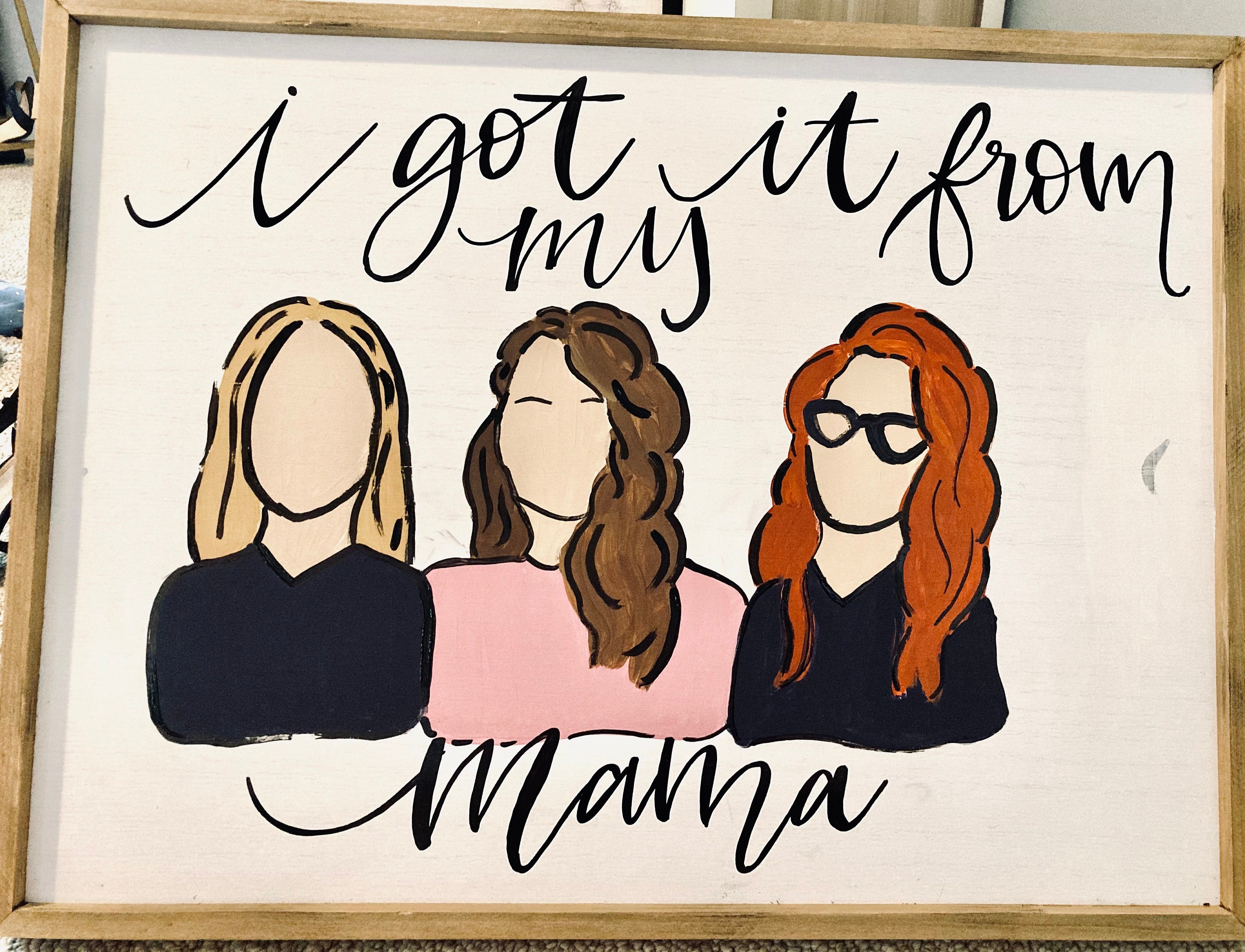 No Face Family Portraits - Etsy