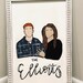 No Face Family Portraits - Etsy