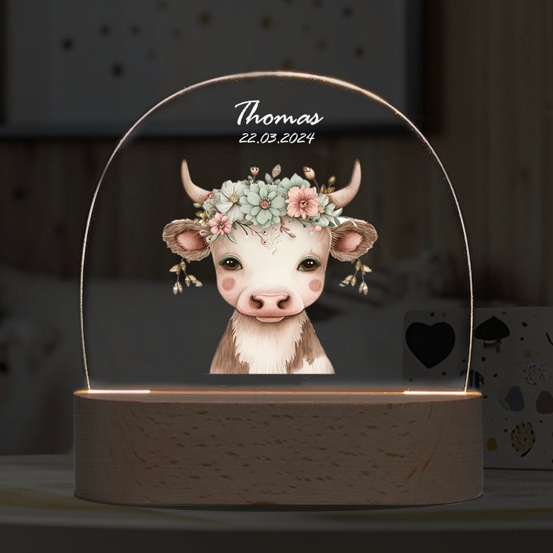 Cow Night Light - Etsy
