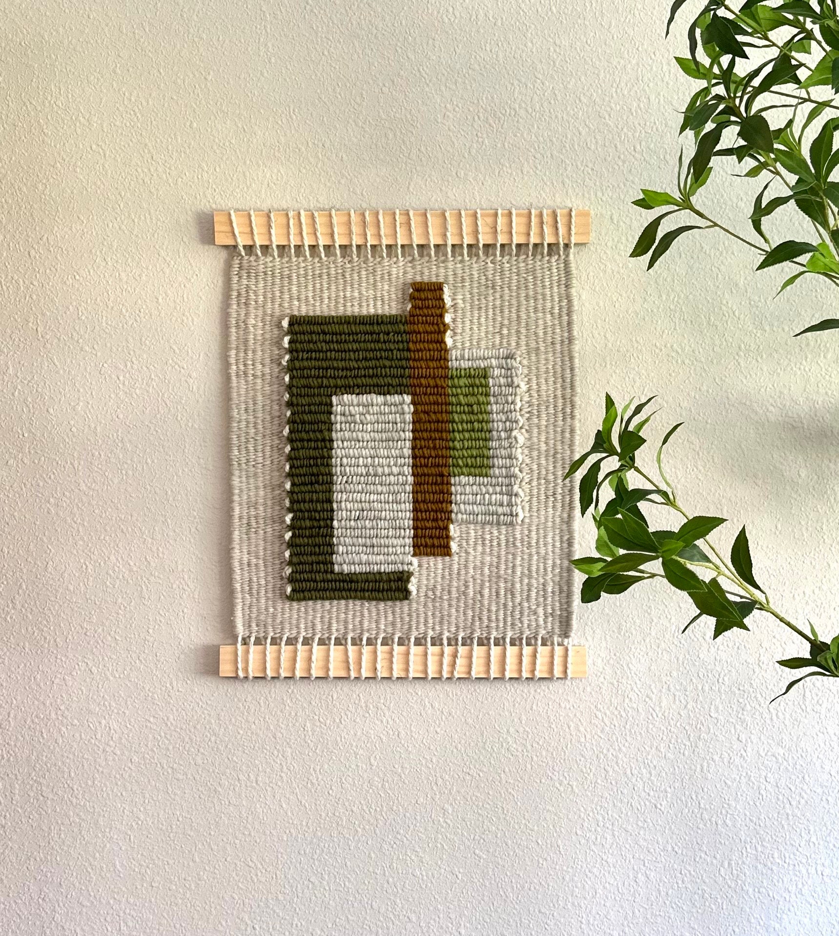 FARMLAND | Hand Woven Wall Hanging | Handmade Tapestry | Weaving | Boho ...