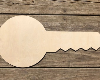 House Key Laser Cut Wood Shapes Unfinished Wood - Etsy