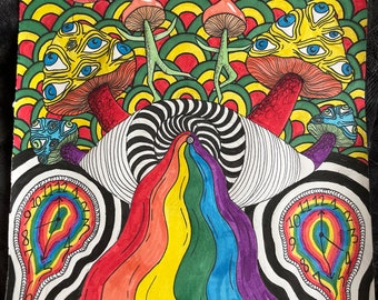 Trippy Prints - Etsy