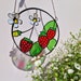 Cottagecore Sweet Strawberries Stained Glass Suncatcher;original ...