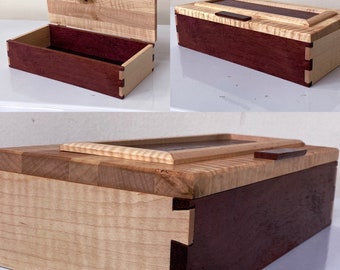 Curly Maple Jewelry Box - Etsy