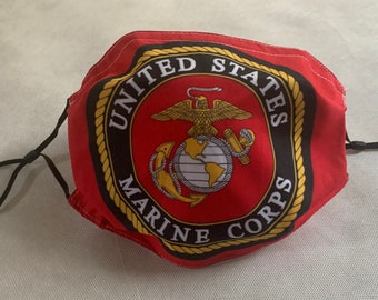 Marine Corps Face Mask | Etsy