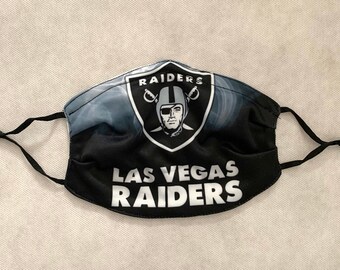 Oakland Raiders Face Mask | Etsy