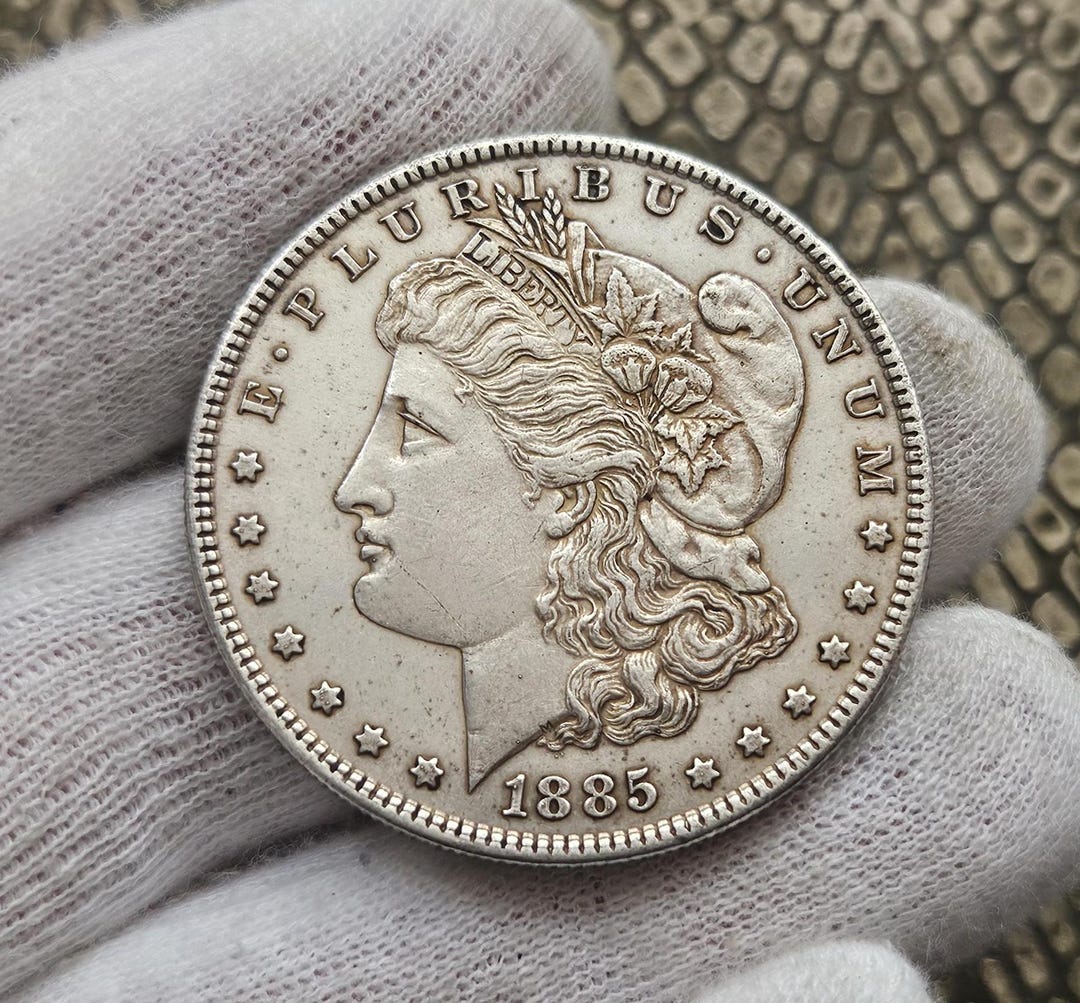 US Dollar Morgan 1885 CC United States Coin North American Coin Silver ...