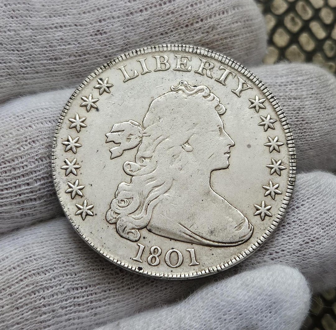 Gifted Coin Dollar Liberty 1801 Usa Coins Rare Dollar Eagle Collection ...