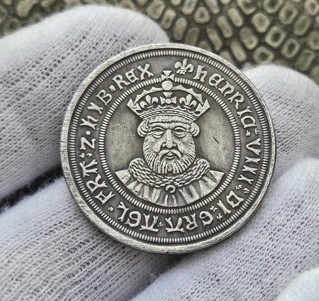 Rare British Coins 1547 England (united Kingdom) Henric VIII Coin ...
