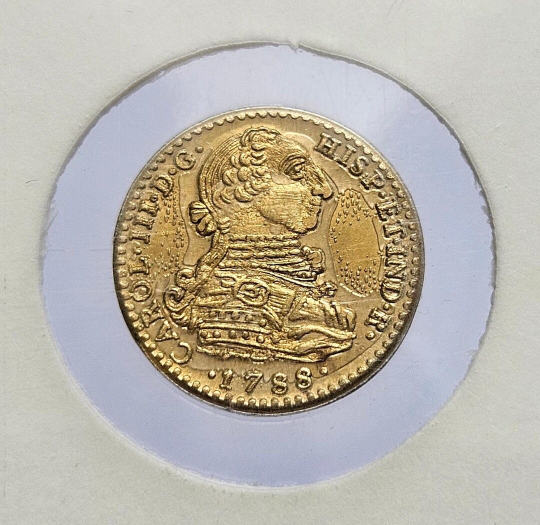 Commemorative Card With Small Collectible Spanish Coin Collecting Coin ...