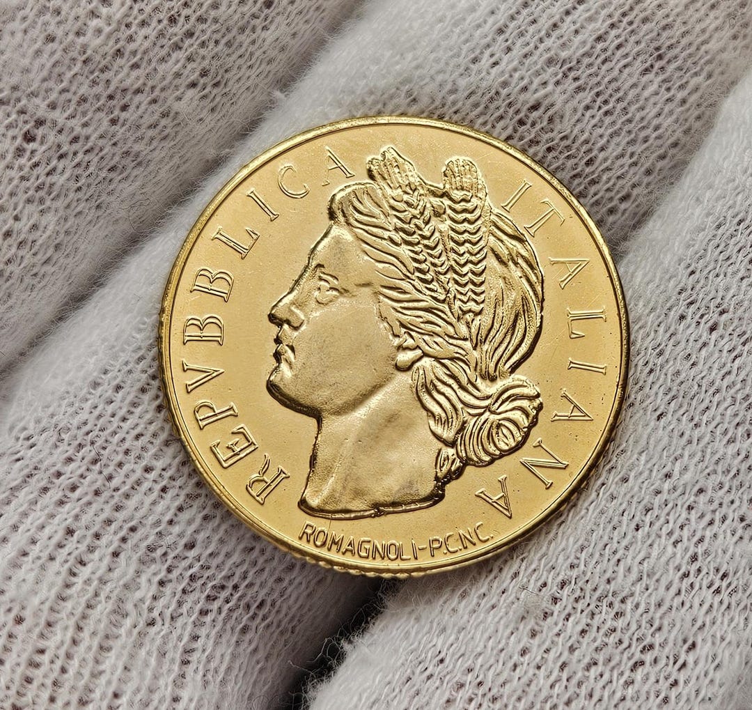 Gifted Coin 1 Lira 1946 Rare Italian Coins for Gift Collectibles Old ...