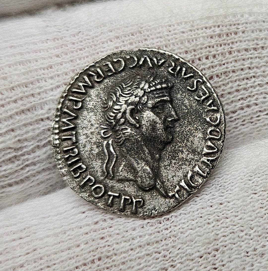 Rare Denarius Claudius Silver Denarius Ancient Roman Denarius Roman ...