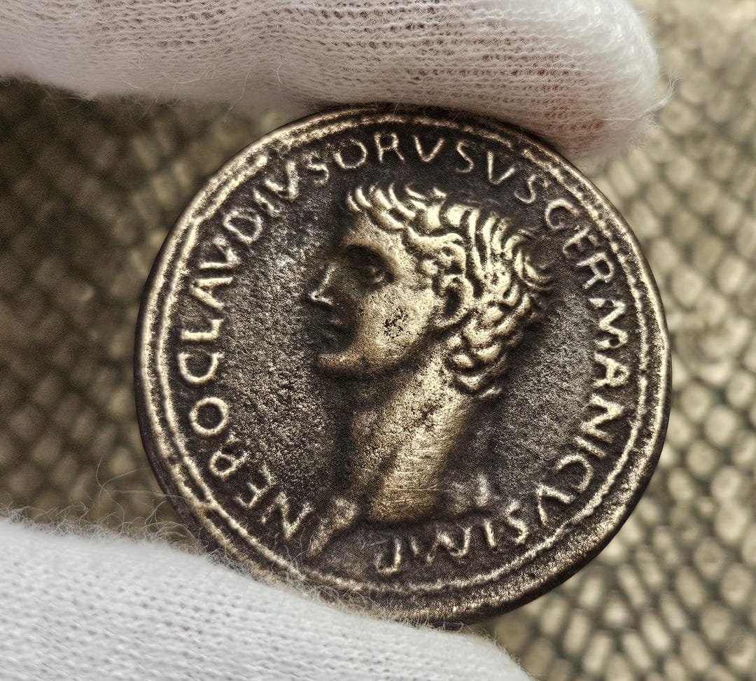 Coin Gift Sestertius of Nero Ancient Roman Coins Rare Collectibles Coin ...