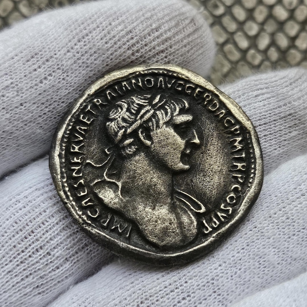 Collectibles Ancient Coins Roman Sestertius of Trajan Coin Collection ...