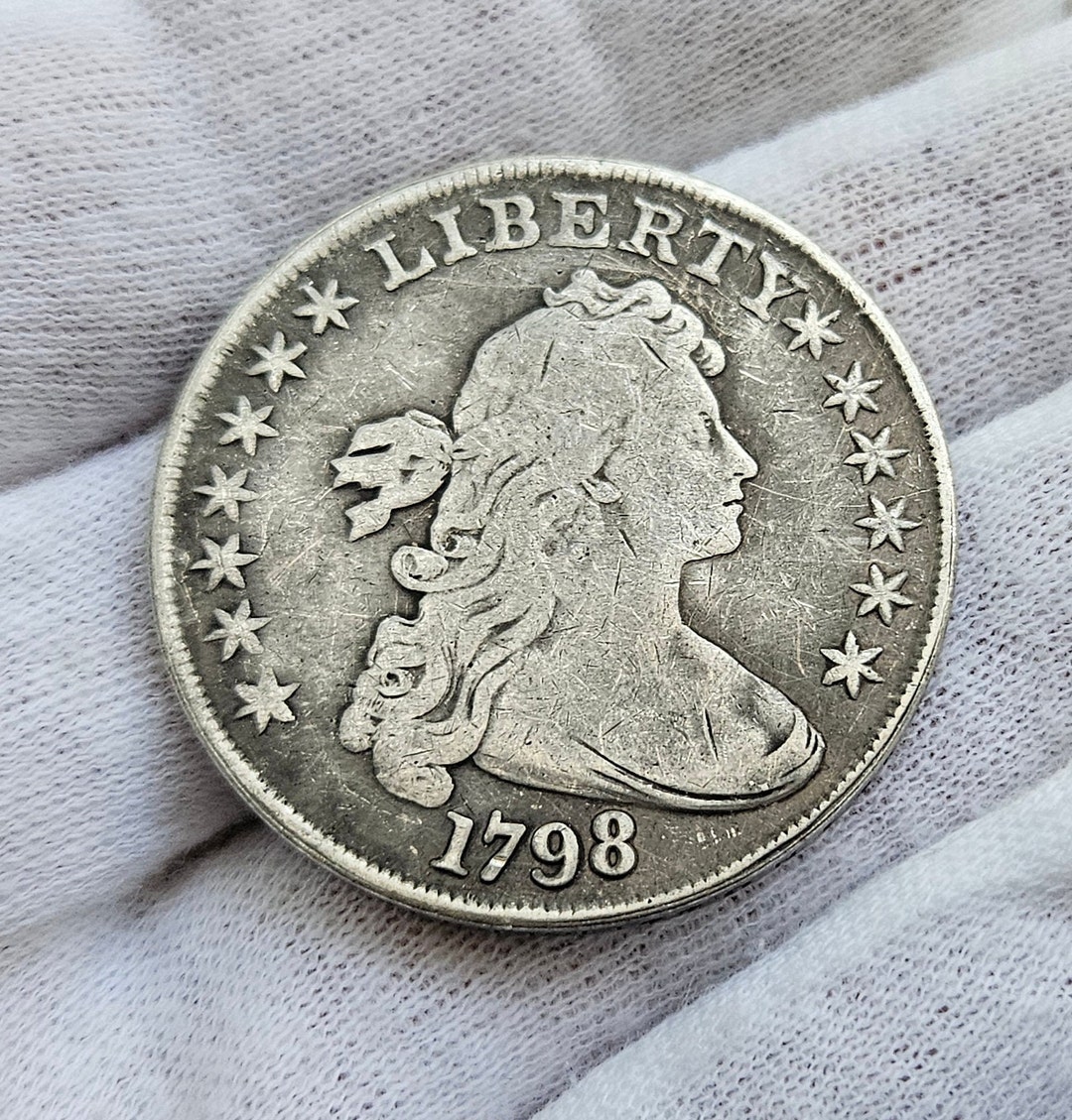 Dollar Liberty 1798 Usa Coins Rare Dollar Eagle Collection Coins ...