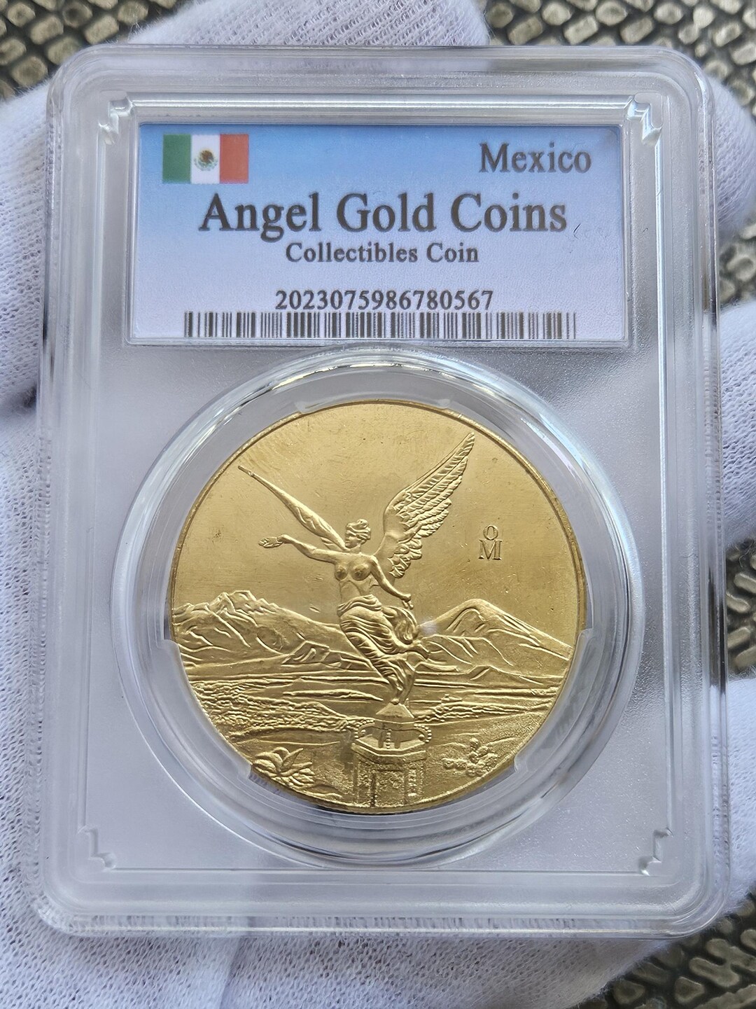 Mexico Angel Coin United Mexican States Mexican Peso Liberty Collector ...