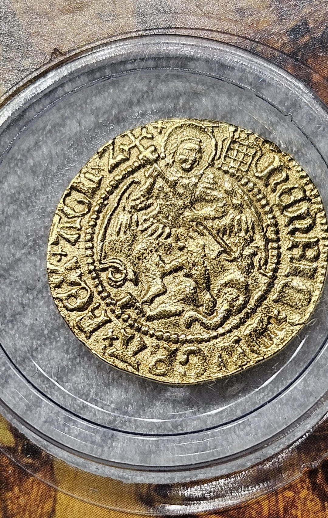 British Coin Henry VIII Tudor Half Angel Coin United Kingdom Coin ...