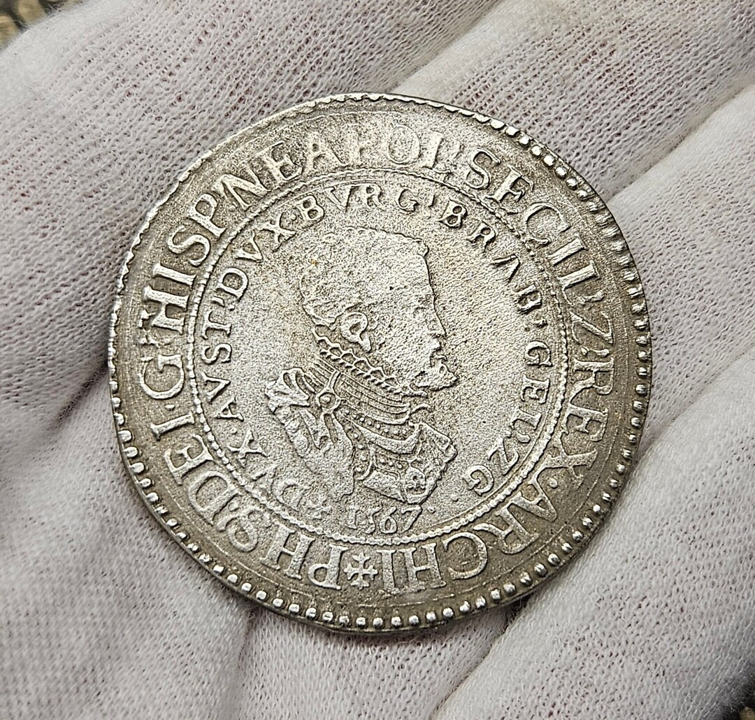 Spanish Coin Duchy Philip II Shield Netherlands 1567 Collectible Coins ...