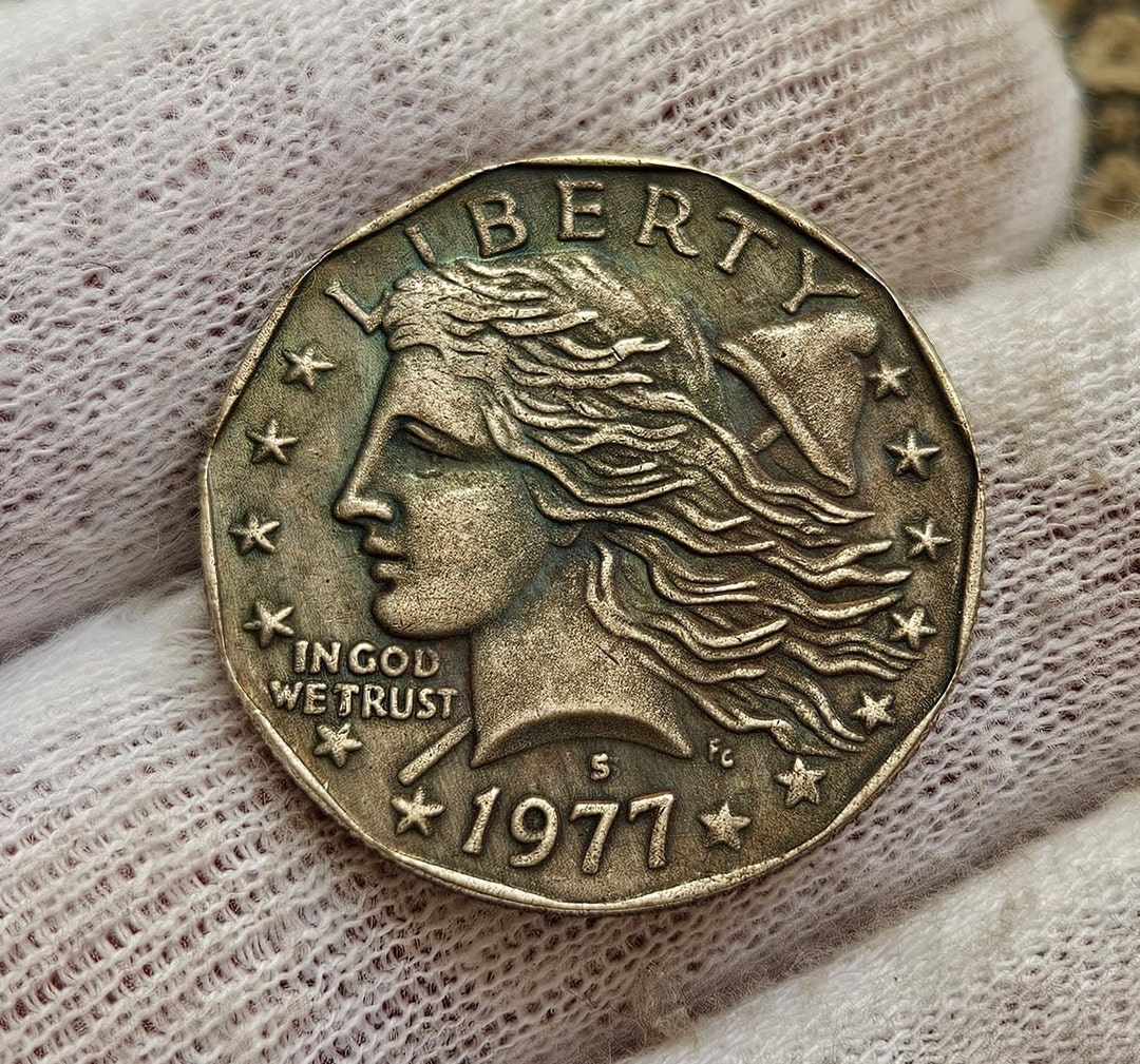 USA Coins 1977 S One Dollar Gasparro Liberty / Restrike - Etsy