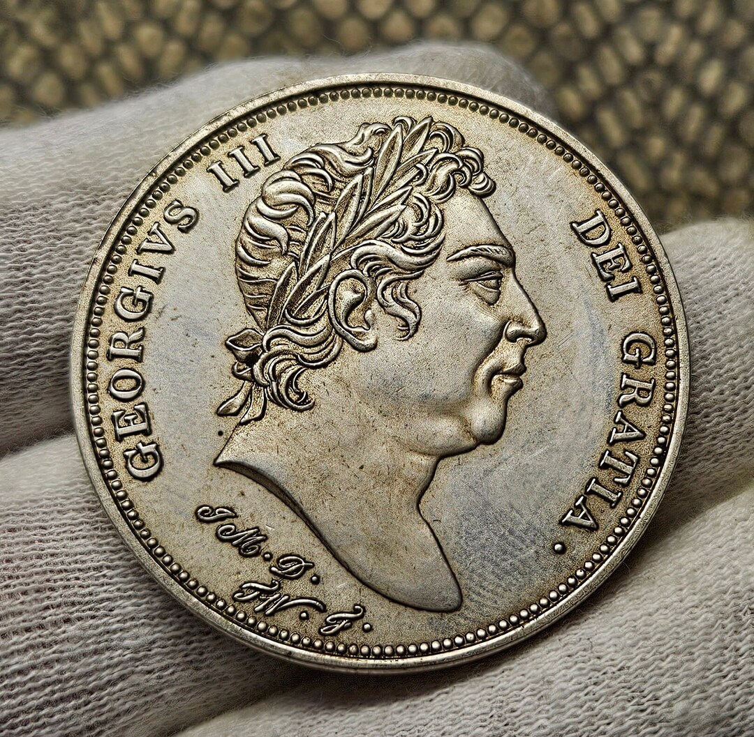 Coin England Georgius III Suweren British Coin Collection of Old Coins ...