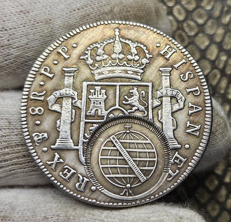 Very Rare Charles IV Coin. 8 Reales Potosi 1799 Assayer PP. and 8 ...