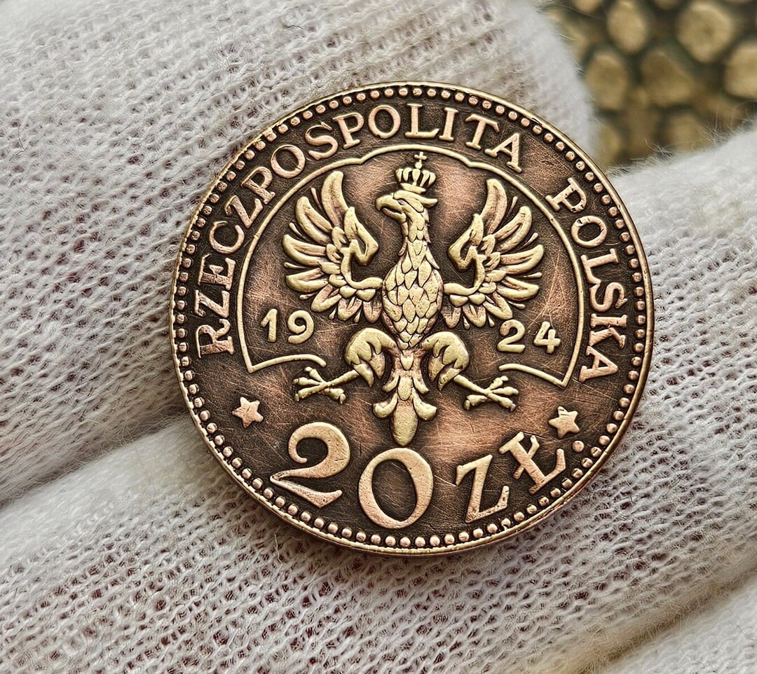 Gifted Coin Very Rare Polish Coins Collectibles Proof 20 Zloty Monogram ...