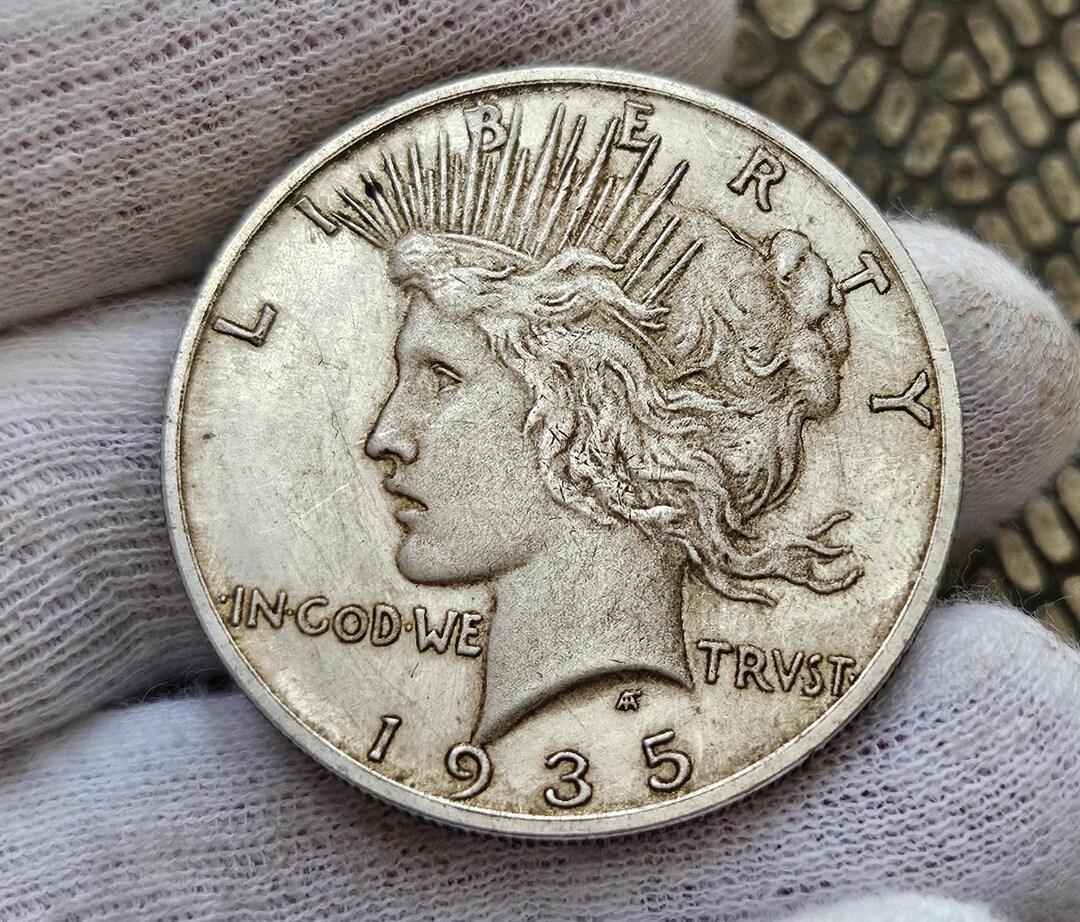 Coins Usa Libery Dollar Peace 1935 Coin Usa Collectibles Coins to ...