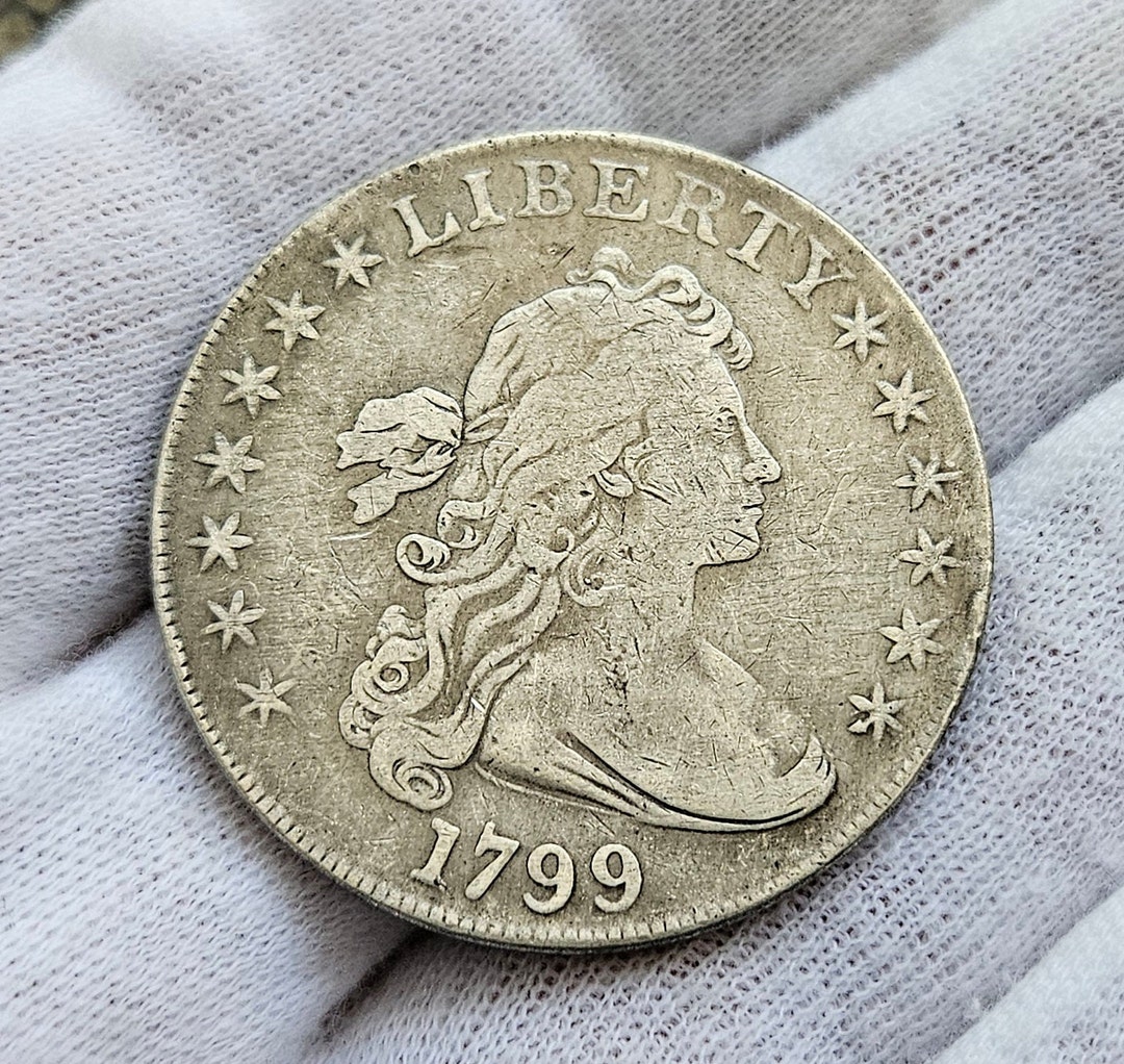 Gifted Coin Dollar Liberty 1799 Usa Coins Rare Dollar Eagle Collection ...