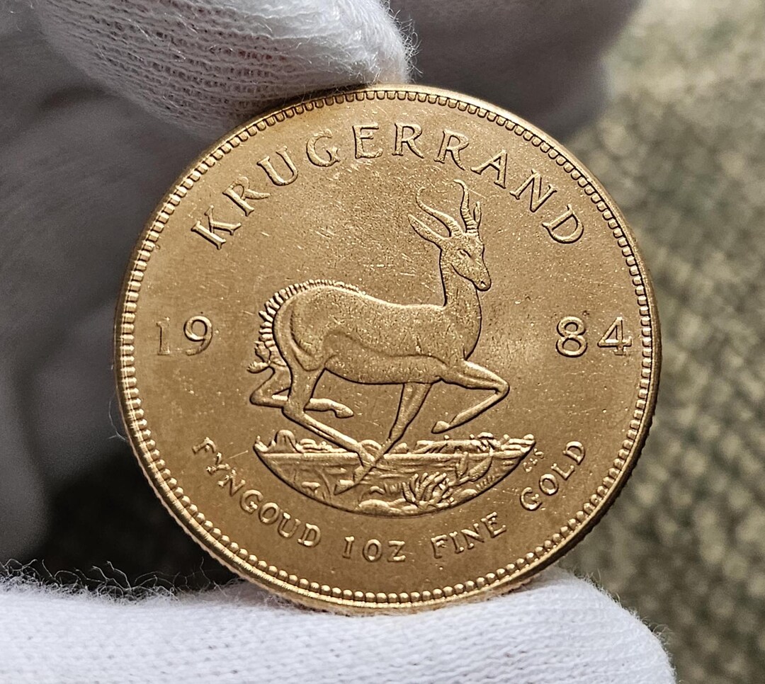 Gifted Coin High Quality Krugerrand 1 Oz 1984 Uncirculated South Africa ...