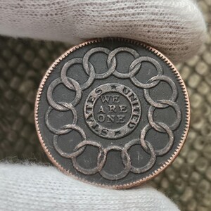 Us Coin Fugio Cent 1787 Copper (the Continental ) Restrike ...
