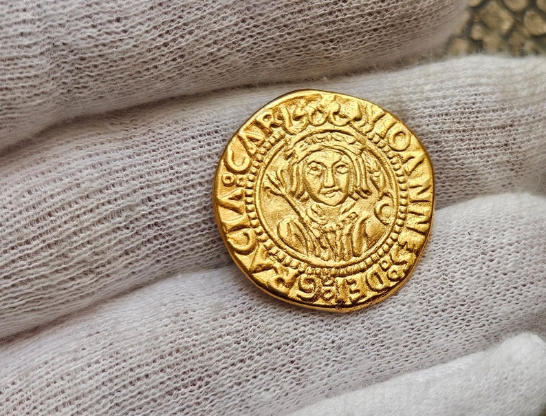 Spanish Coin Collectibles Duchy of Juan II of Aragon Zaragoza Gifted ...