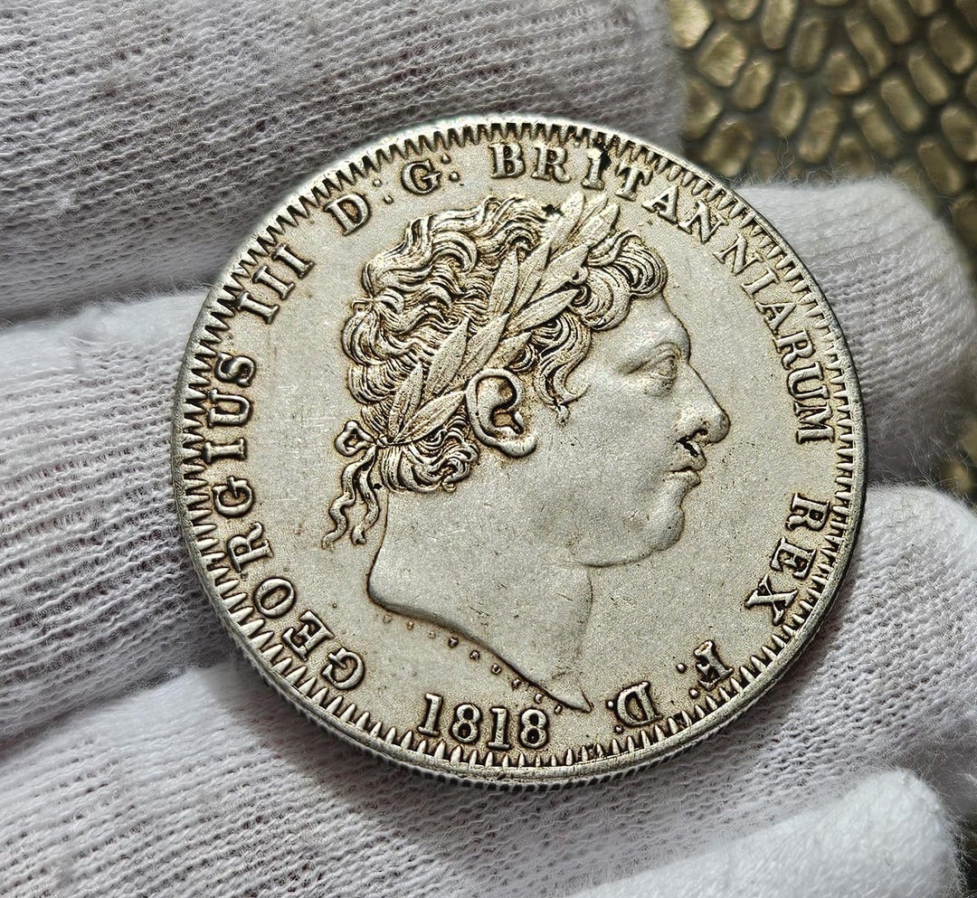 British Coin 1818 Crown Collectibles Coin / Restrike / Gift ...