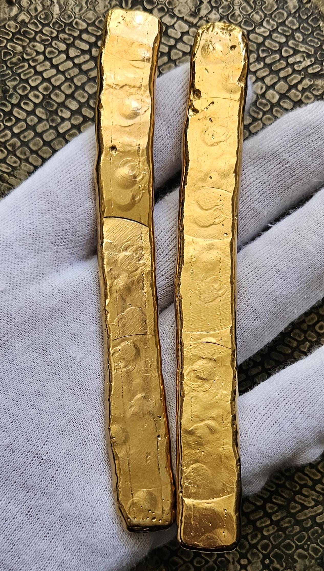 Spanish Ingot 1622 Our Lady of Atocha Pirate Shipwreck Cast Gold Plated ...