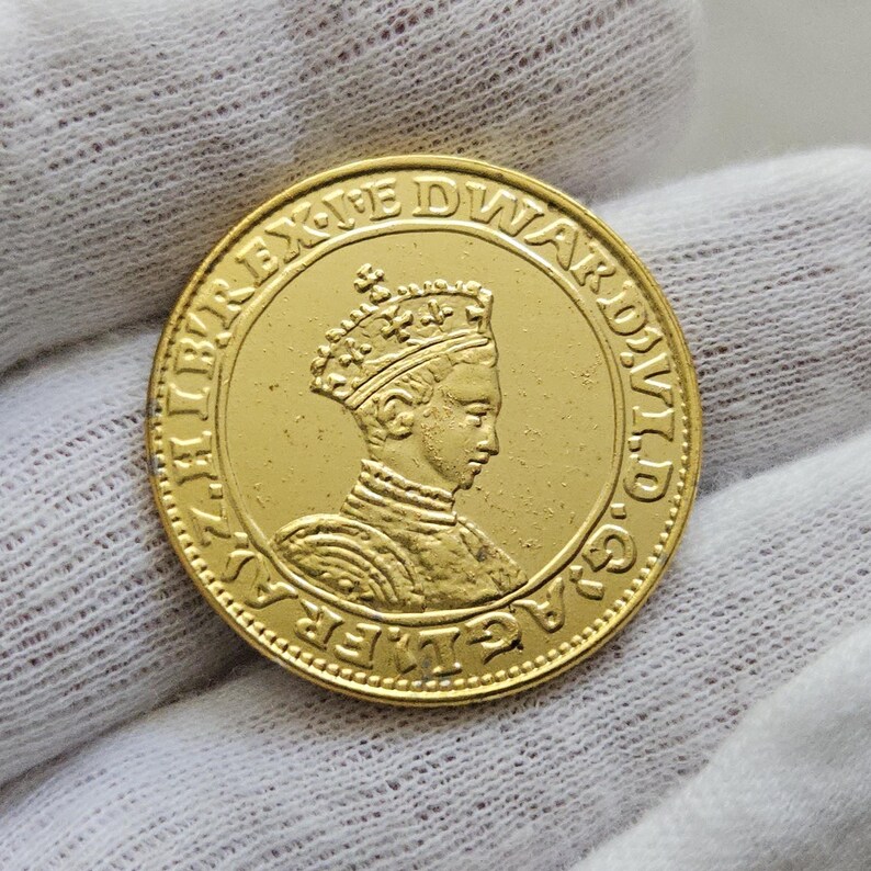 British Collectible Coins Edward VI Gold Half Sovereign High Quality ...