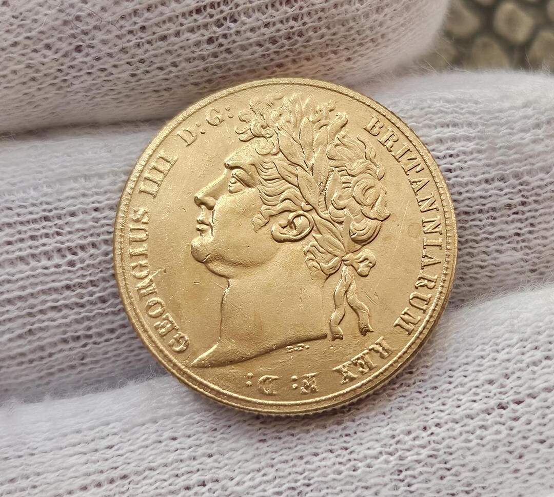 British Coin Suweren Georgius IIII 1822 United Kingdom England British ...