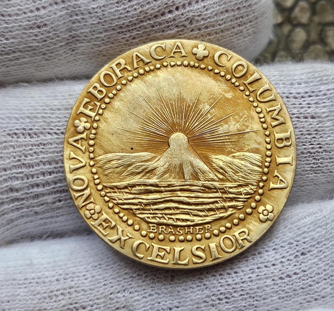 Brasher Doubloon of 1787 the Coin Minted in New York the Most Expensive Coin Rare Usa Coins ...