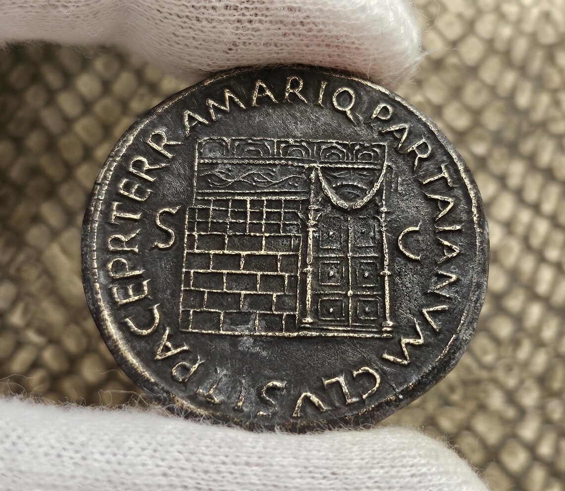 Rare Sestertius of Nero Roman Empire Coin Collectible Coin Ancient Coin ...