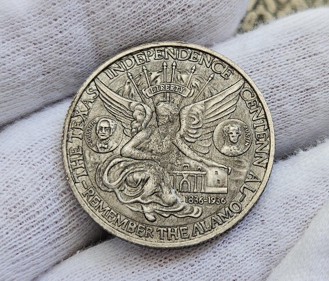 Half Dollar 1935 Remember the Alamo the Texas Independence Collectibles ...